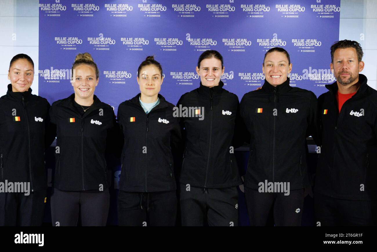 Charleroi, Canada. 10th Nov, 2023. Belgian Sofia Costoulas, Belgian ...
