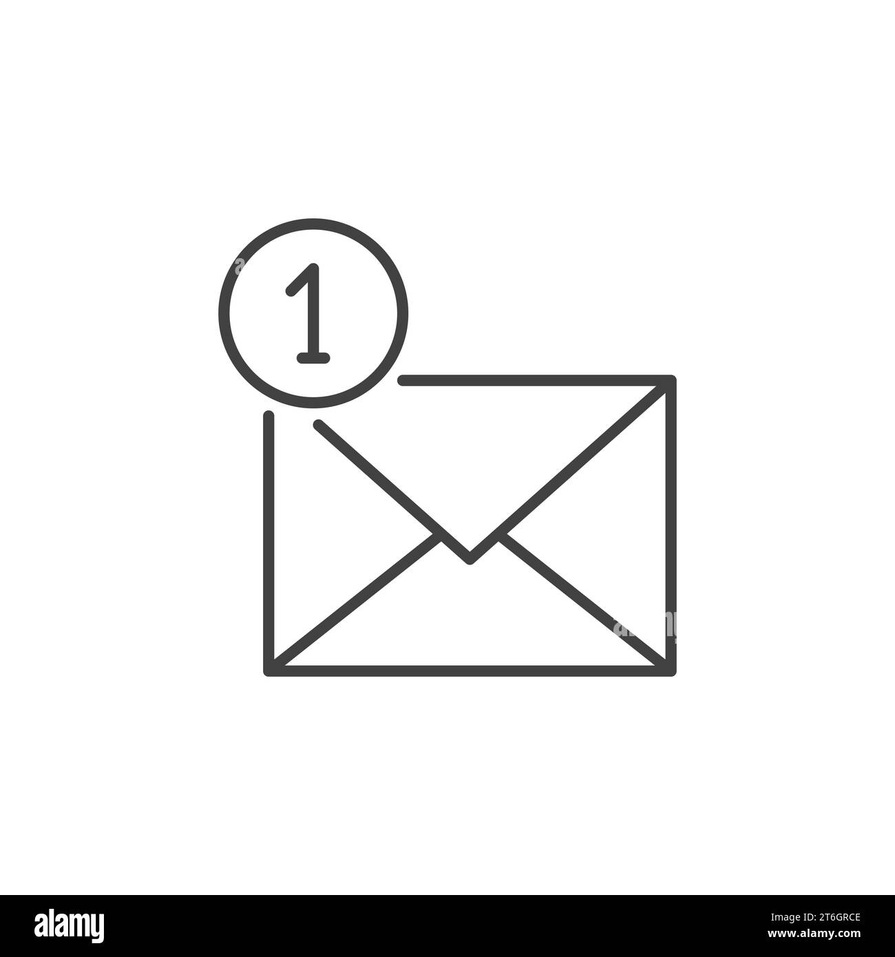 Envelope with 1 Black and White Stock Photos & Images - Alamy