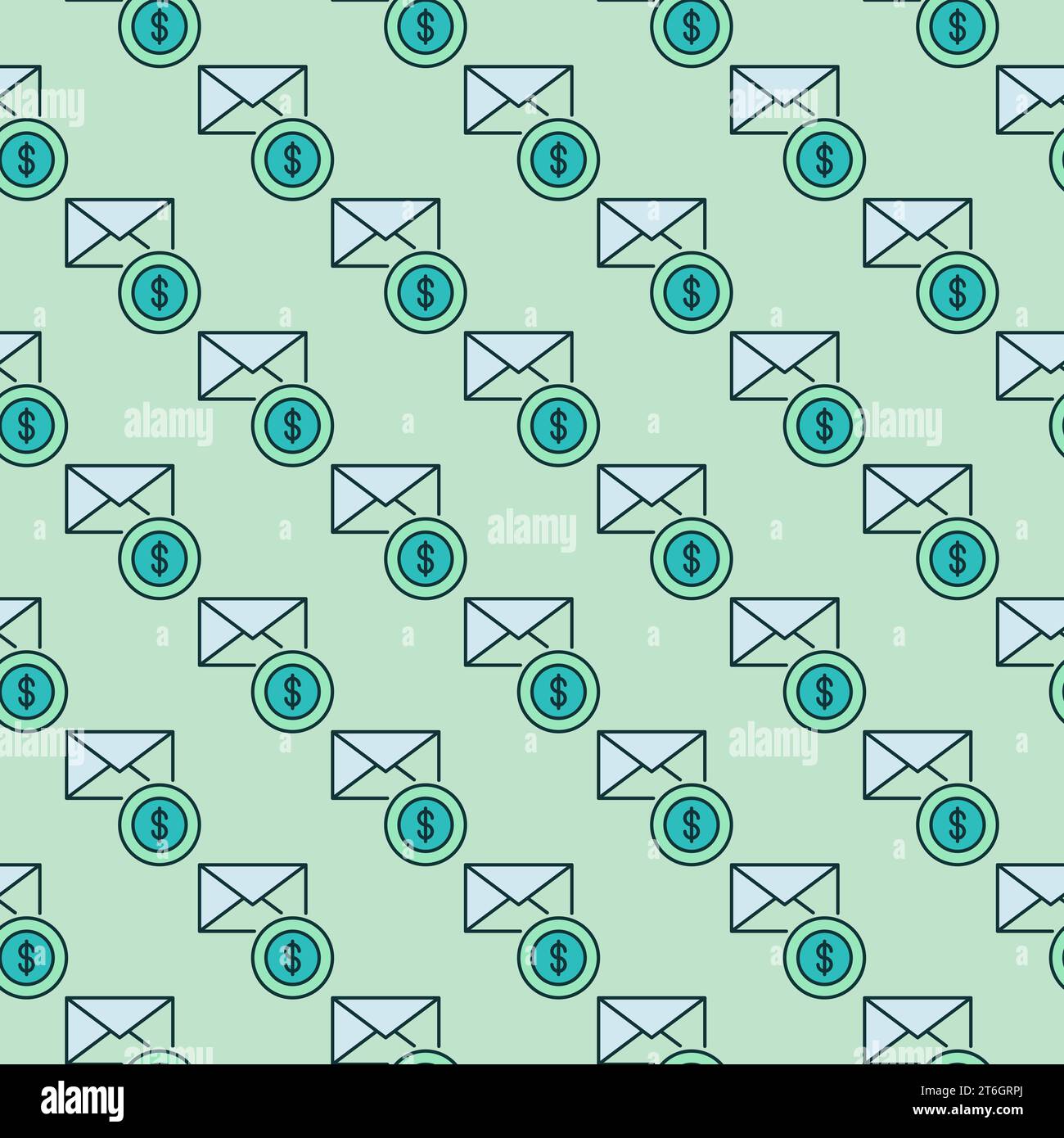 Round Dollar Currency sign and Envelope vector Corruption concept ...