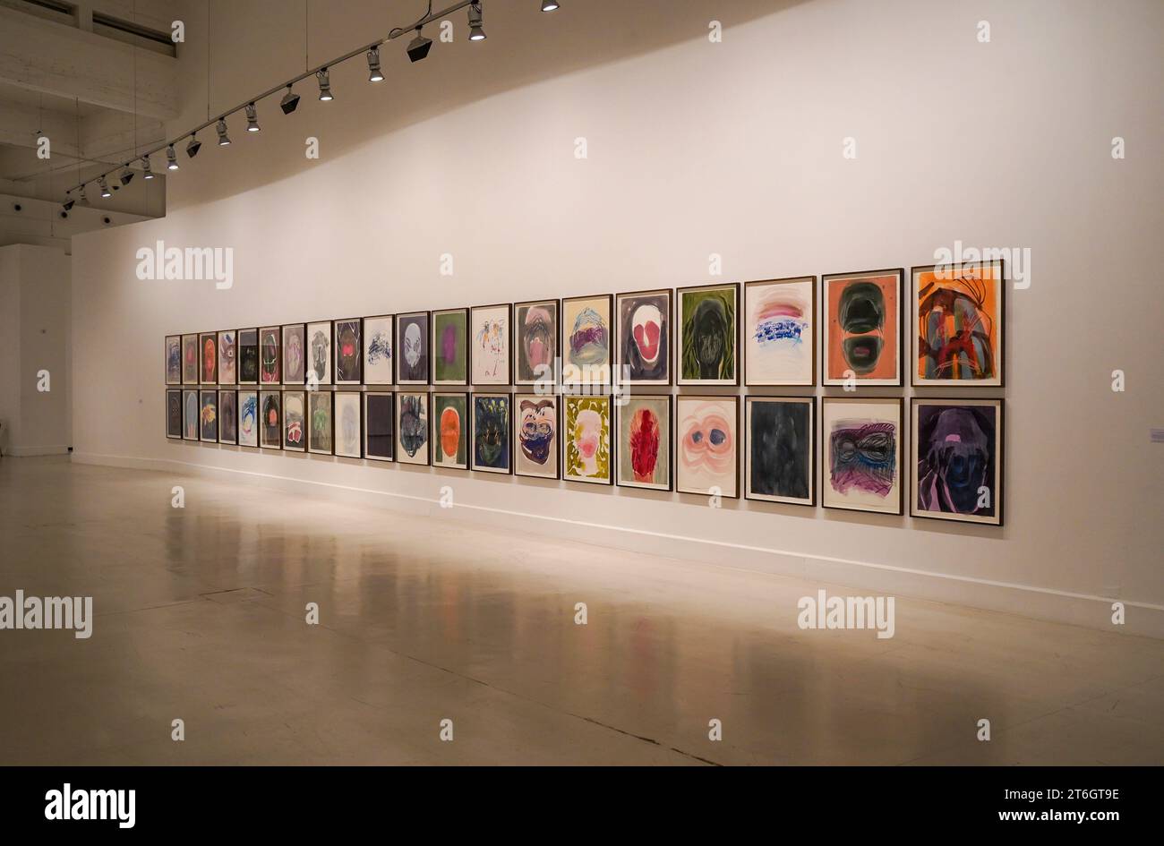 Artwork on display of Janaina Tschäpe, artist in the contemporary art ...