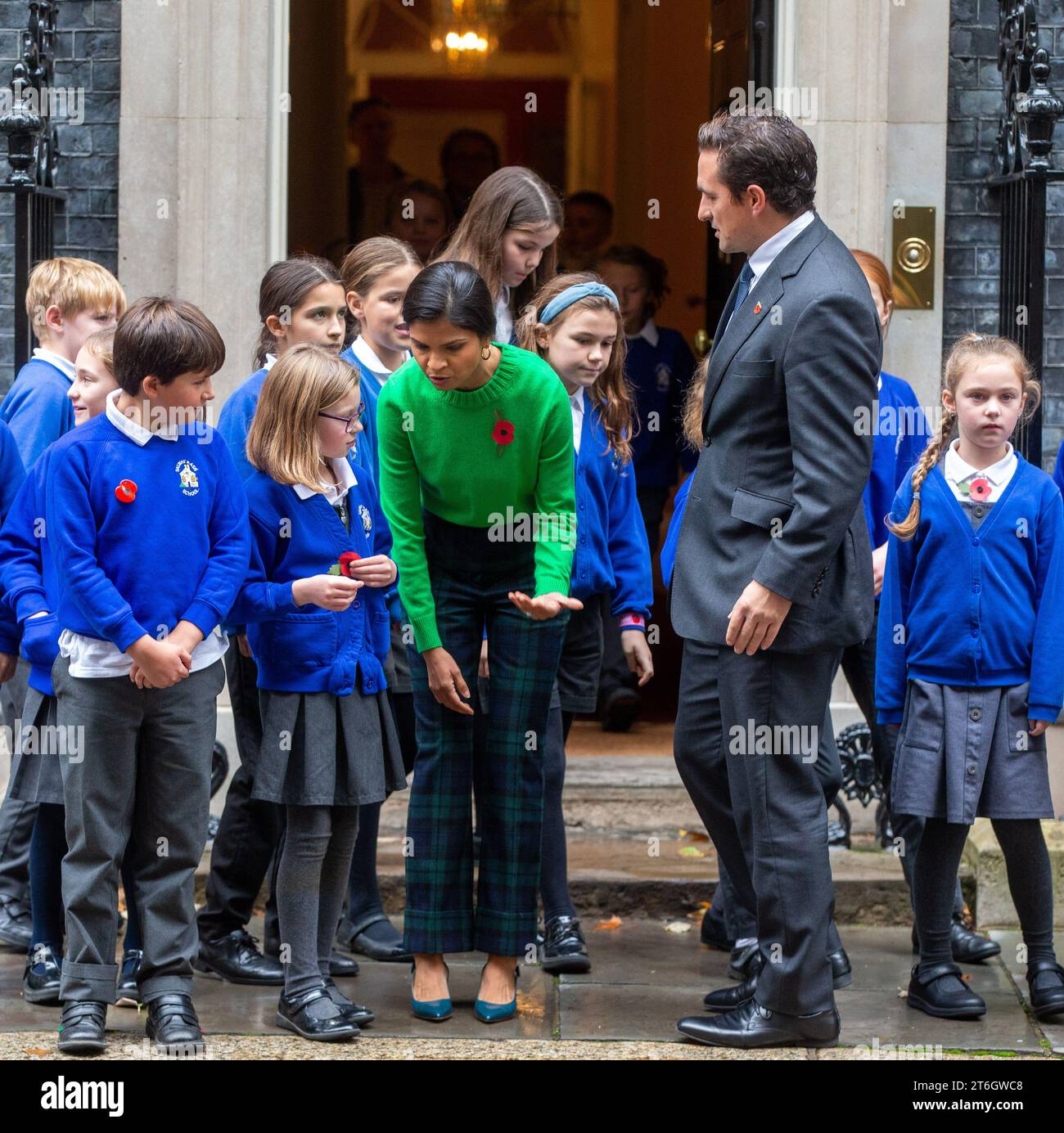 London, England, UK. 10th Nov, 2023. AKSHATA MURTY, UK Prime Minister ...