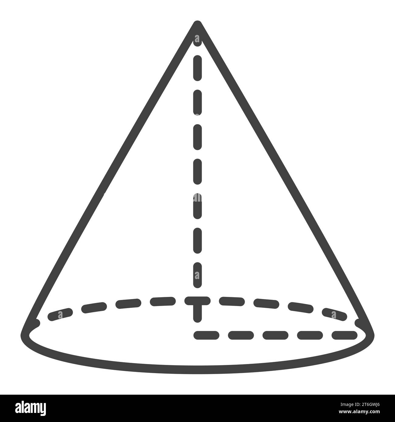 Conical cone Black and White Stock Photos & Images - Alamy