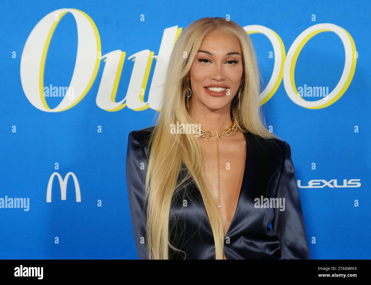 Los Angeles, USA. 09th Nov, 2023. Kerri Colby arrives at The OUT100 ...