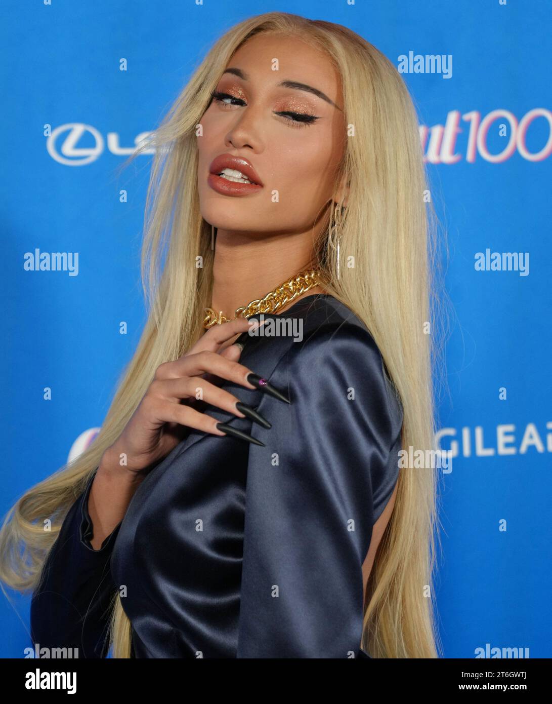 Los Angeles, USA. 09th Nov, 2023. Kerri Colby arrives at The OUT100 ...