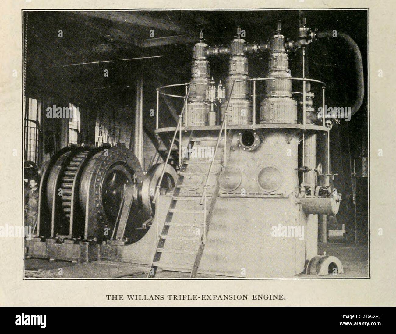 THE WILLANS TRIPLE-EXPANSION ENGINE from the THE ECONOMY OF THE MODERN ...