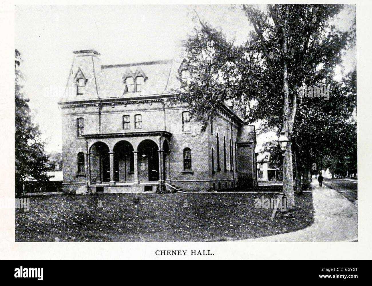 Cheney Hall, Cheney Brothers Mills South Manchester, Connecticut, from ...