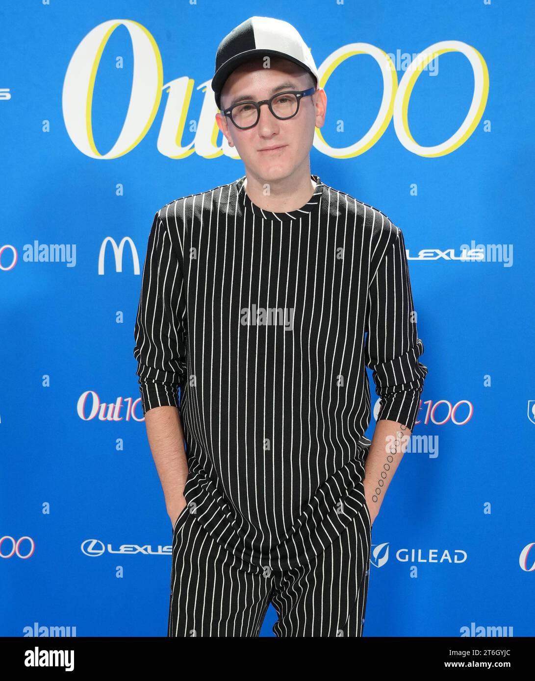 Los Angeles, USA. 09th Nov, 2023. Ty Sunderland arrives at The OUT100 ...