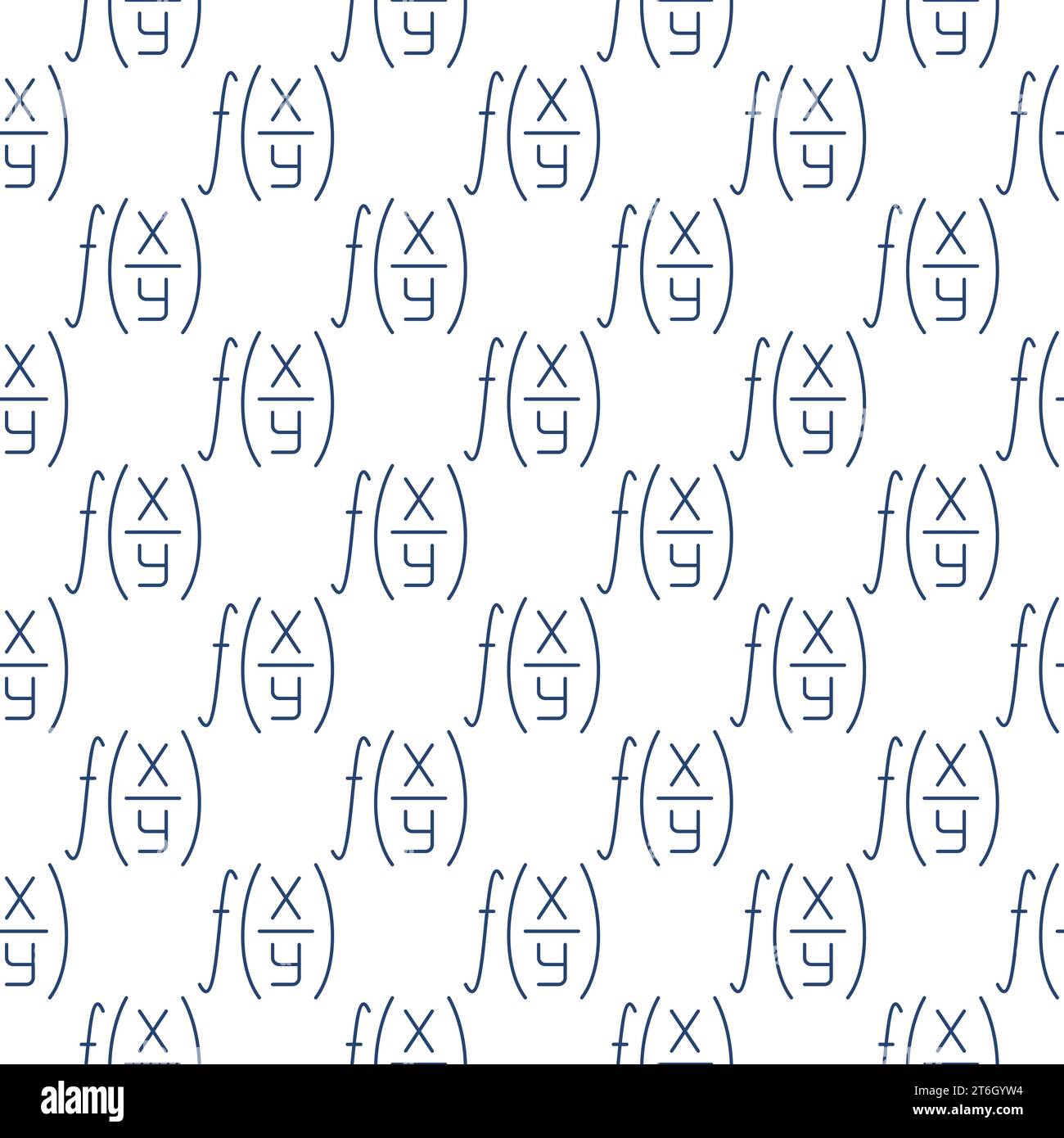 Math Function Vector Concept Linear Minimal Seamless Pattern Stock