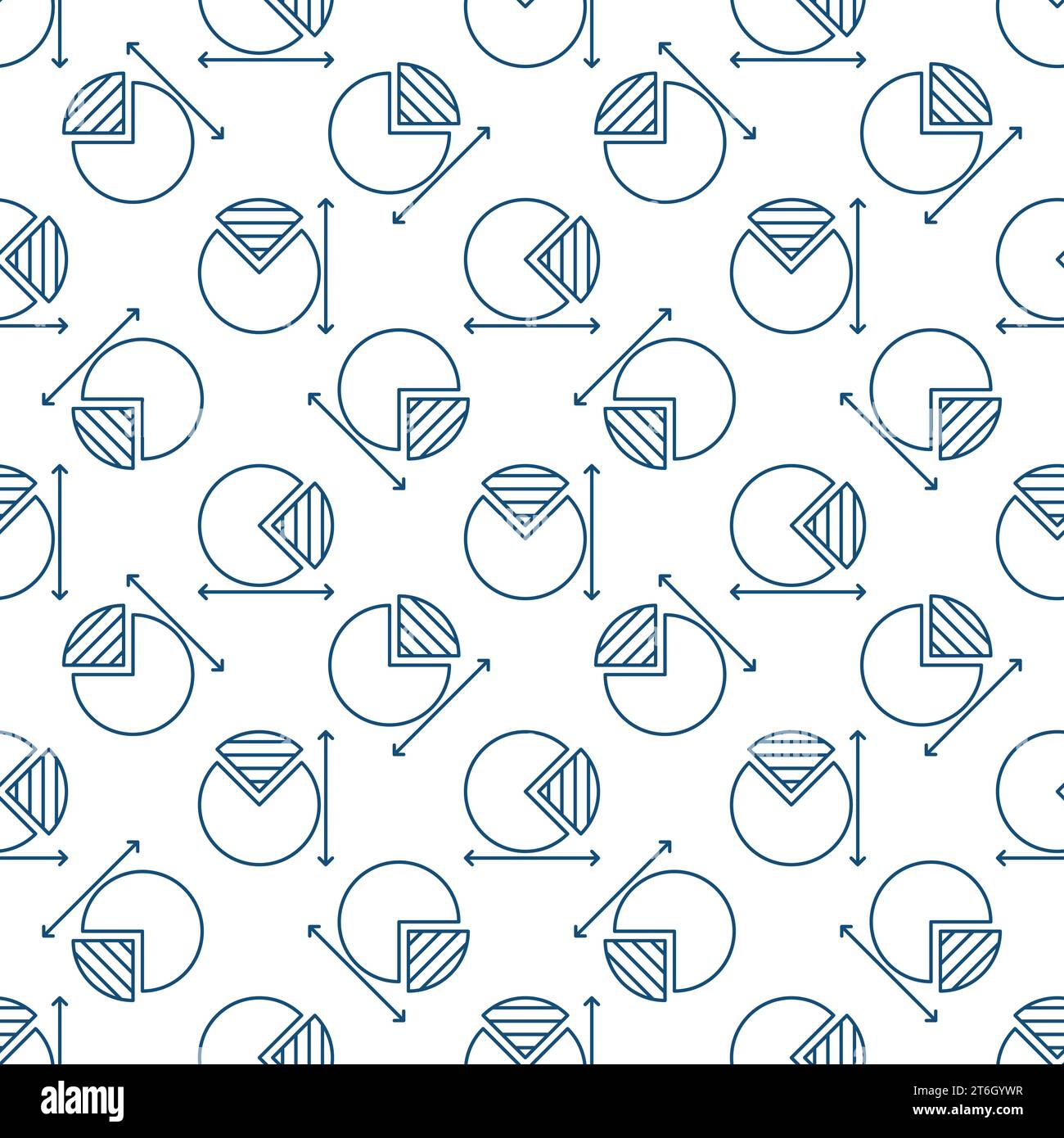 Math Circle vector Mathematics concept linear simple seamless pattern Stock Vector Image & Art ...