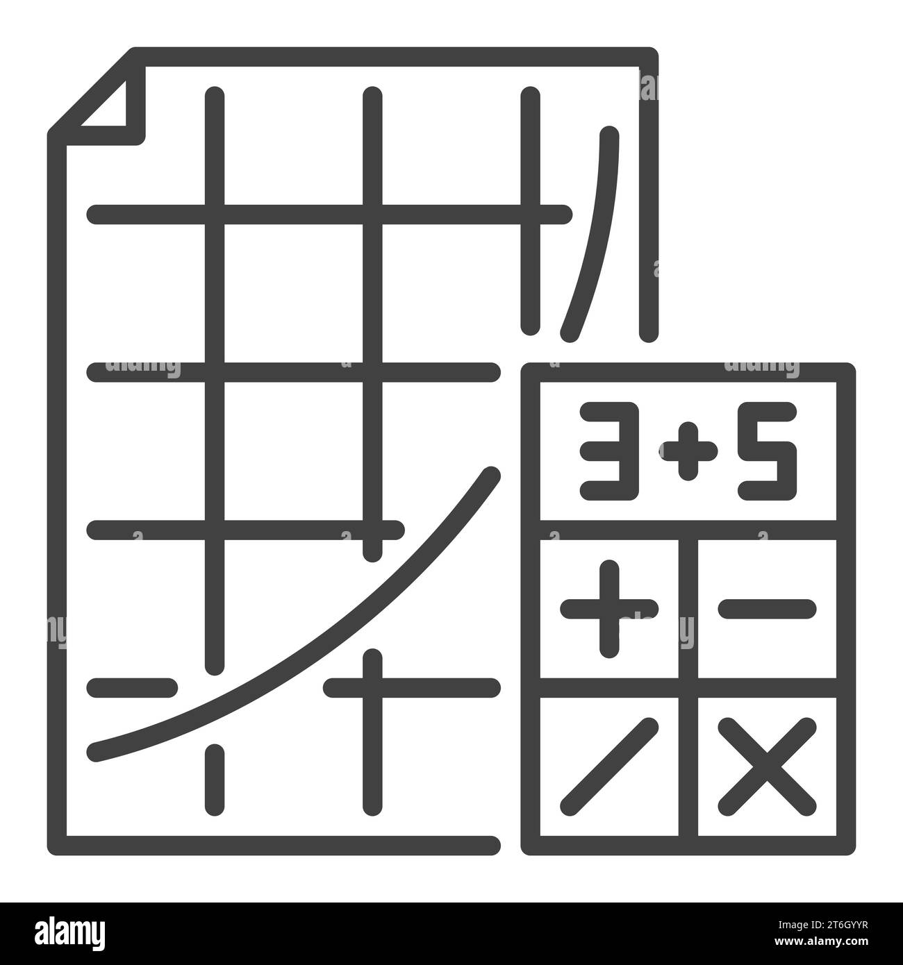 Calculating with calculator Black and White Stock Photos & Images - Alamy