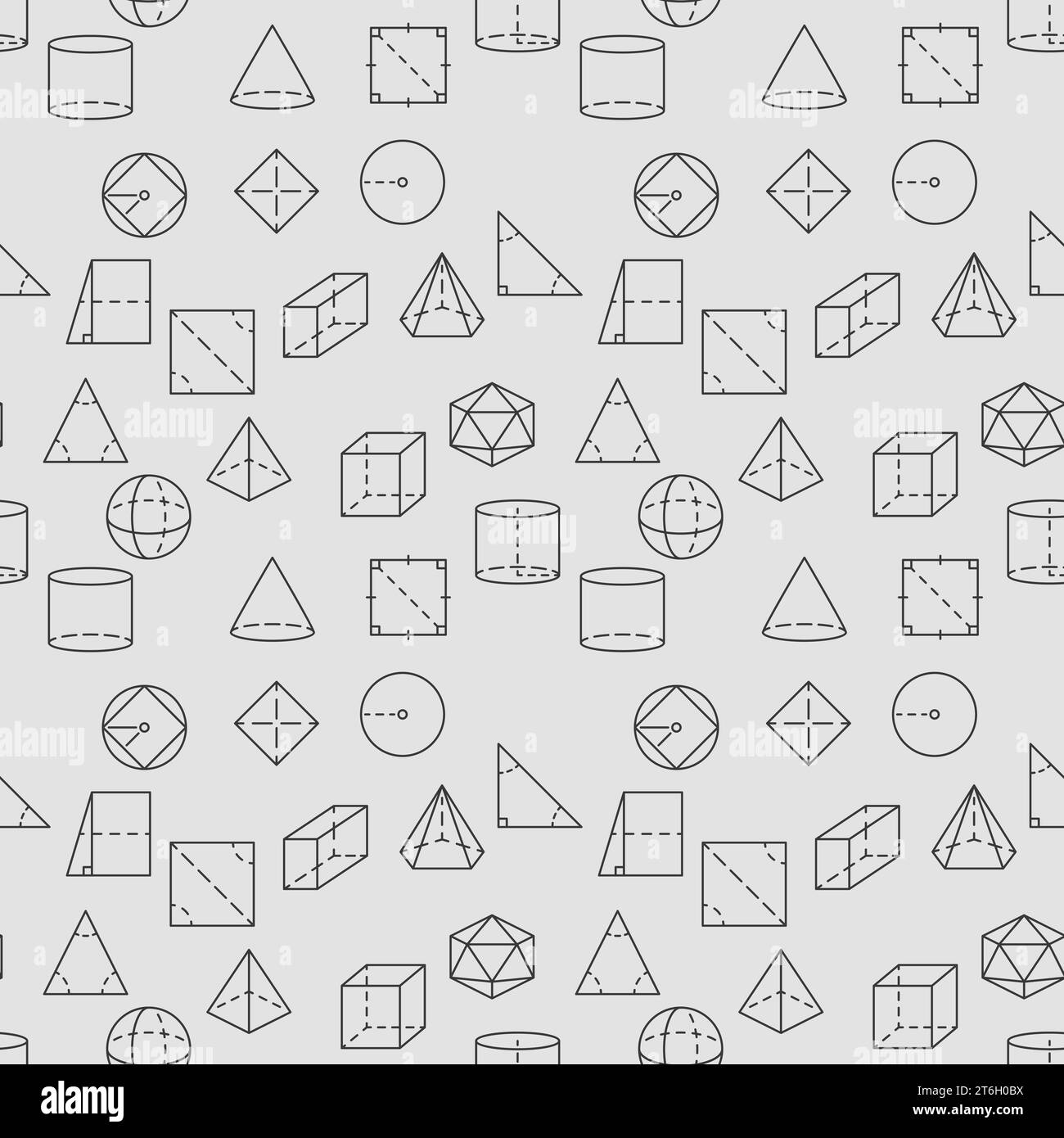 Triangular prism outline Stock Vector Images - Alamy