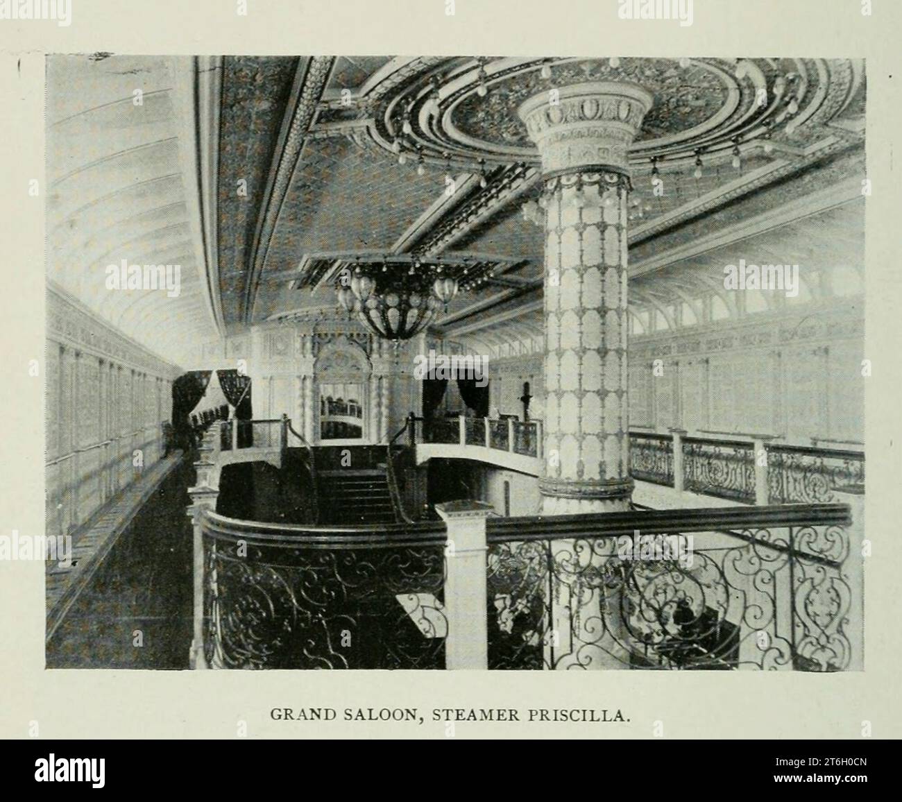 Riverboat interior design hi-res stock photography and images - Alamy