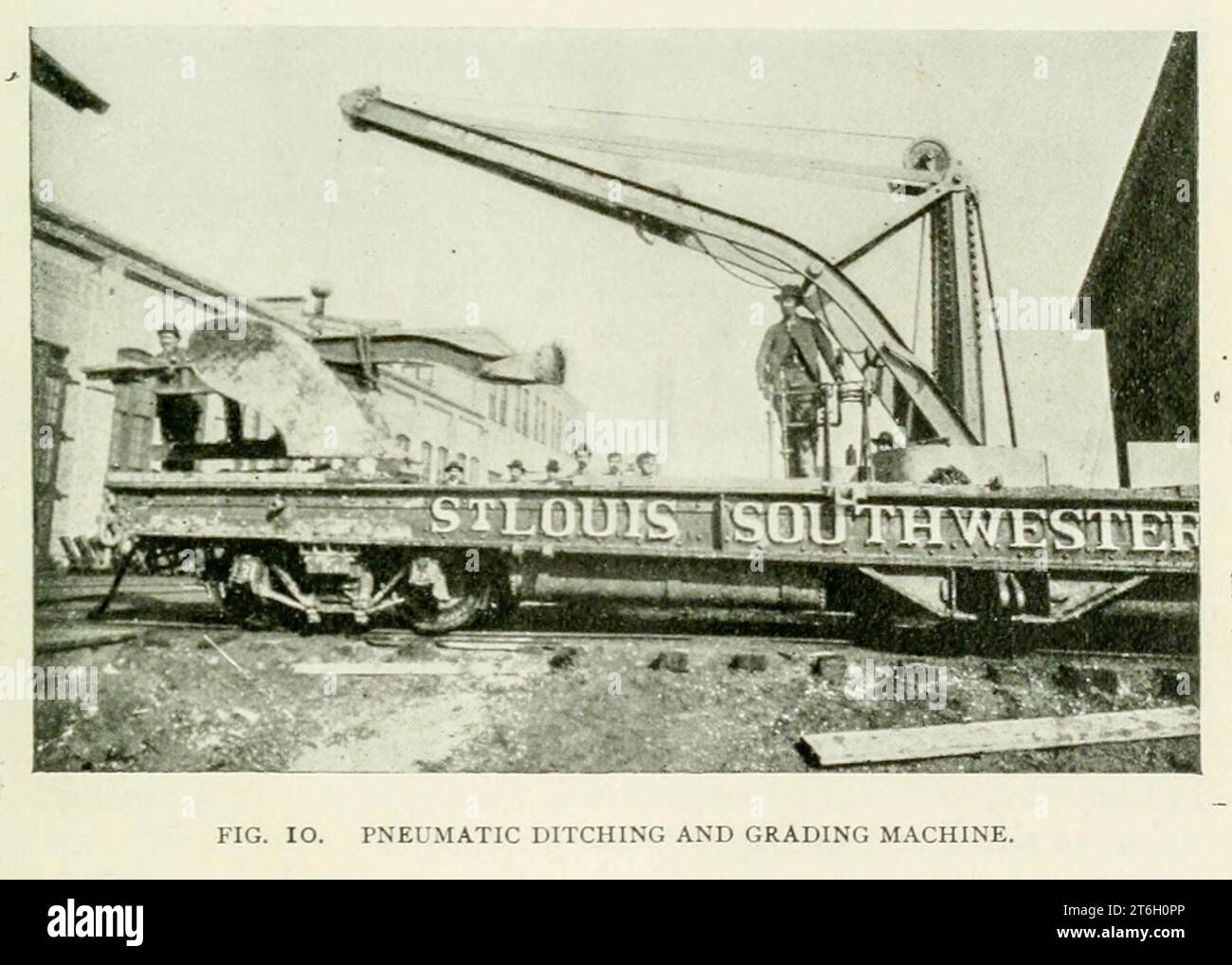 PNEUMATIC DITCHING AND GRADING MACHINE from the Article THE RISE OF THE ...