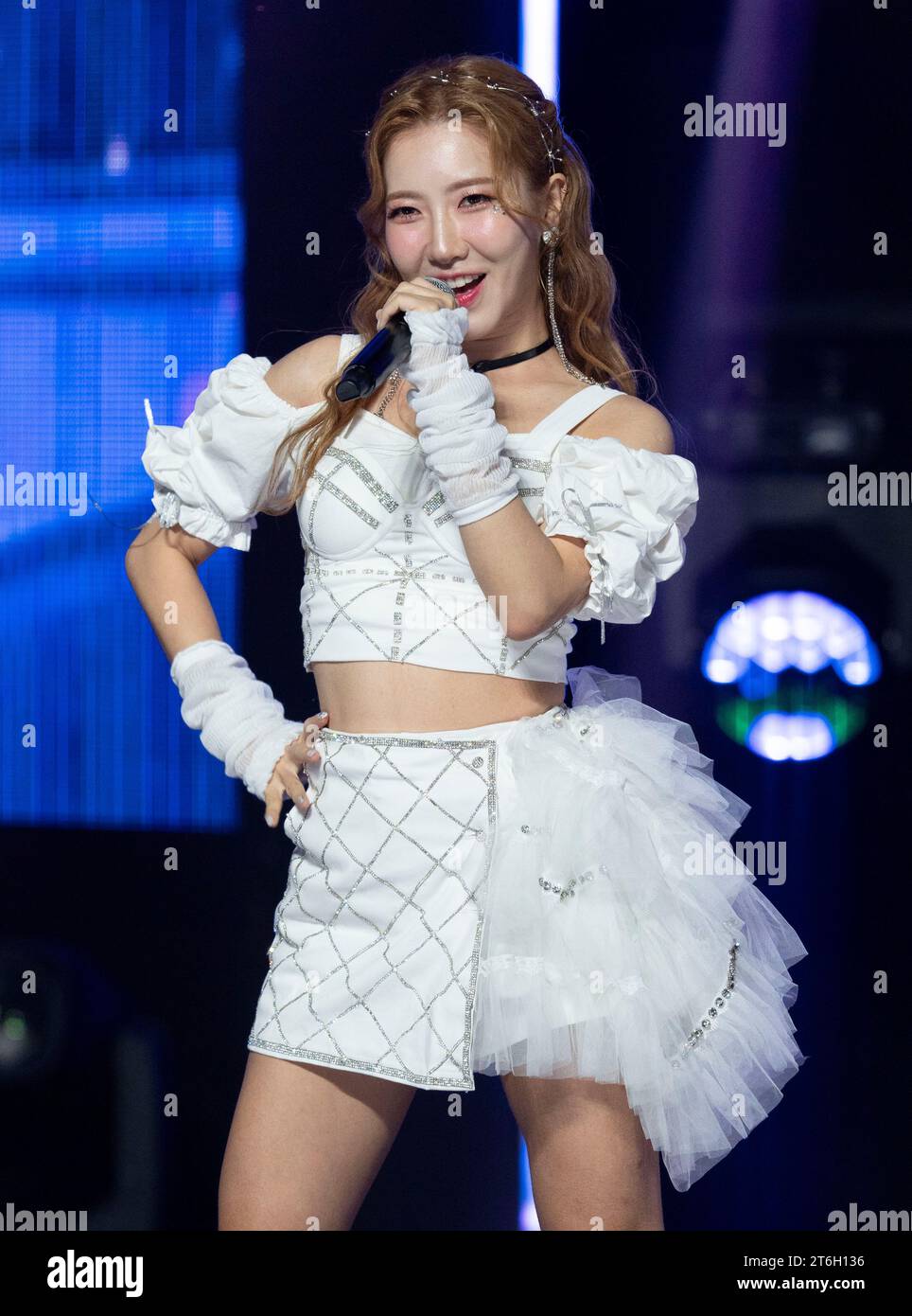 Goyang, South Korea. 8th Nov, 2023. South Korean K-Pop singer SORA ...