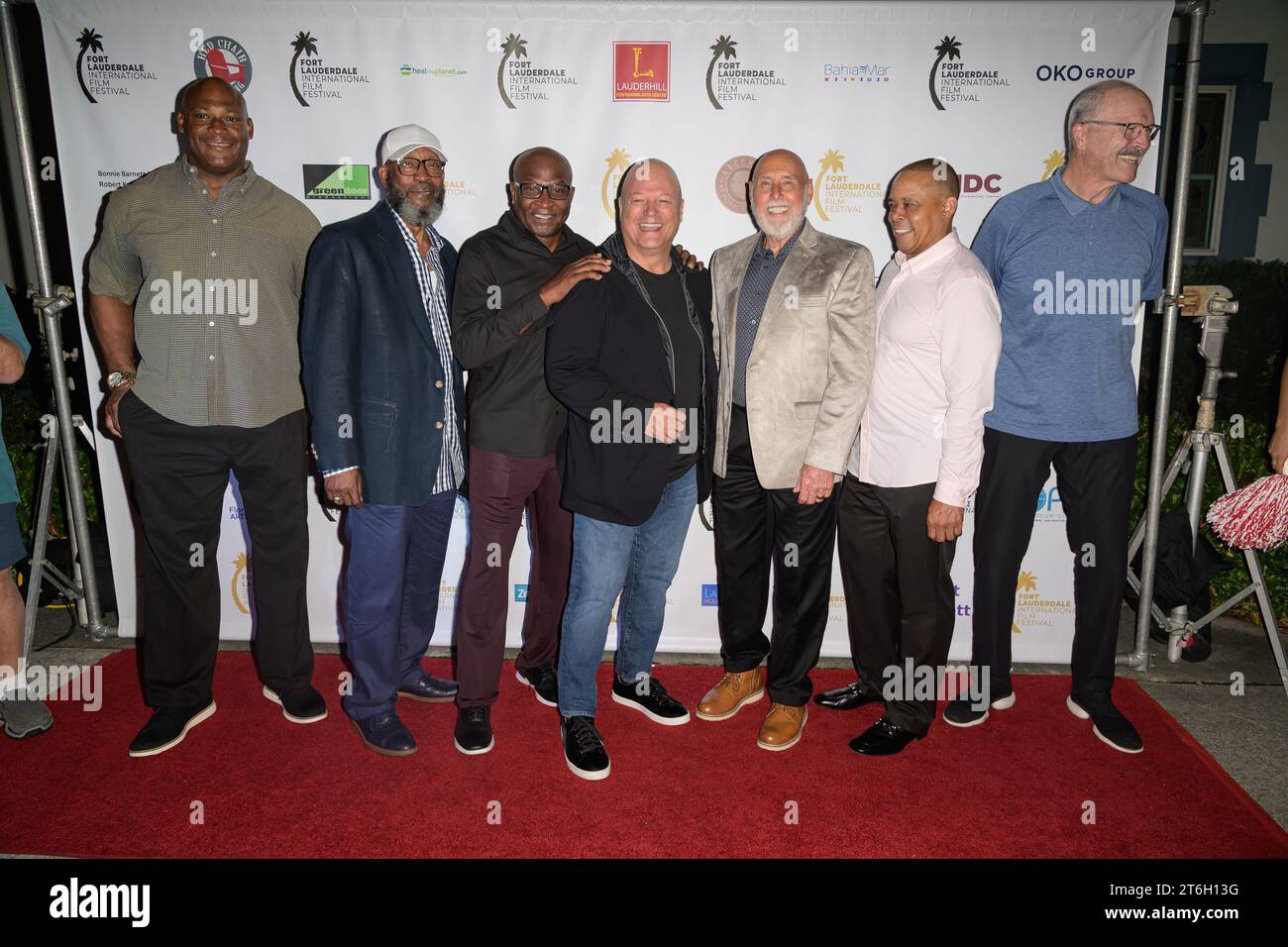 Fort Lauderdale, USA. 09th Nov, 2023. From left, Jeff Cross, Tony ...