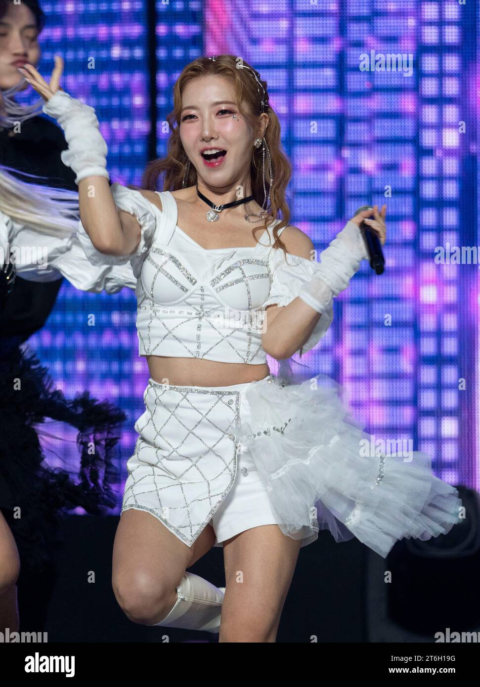 Goyang, South Korea. 8th Nov, 2023. South Korean K-Pop singer SORA ...