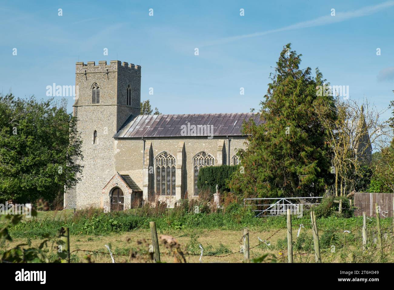 The Village Church at Field Dalling Stock Photo - Alamy