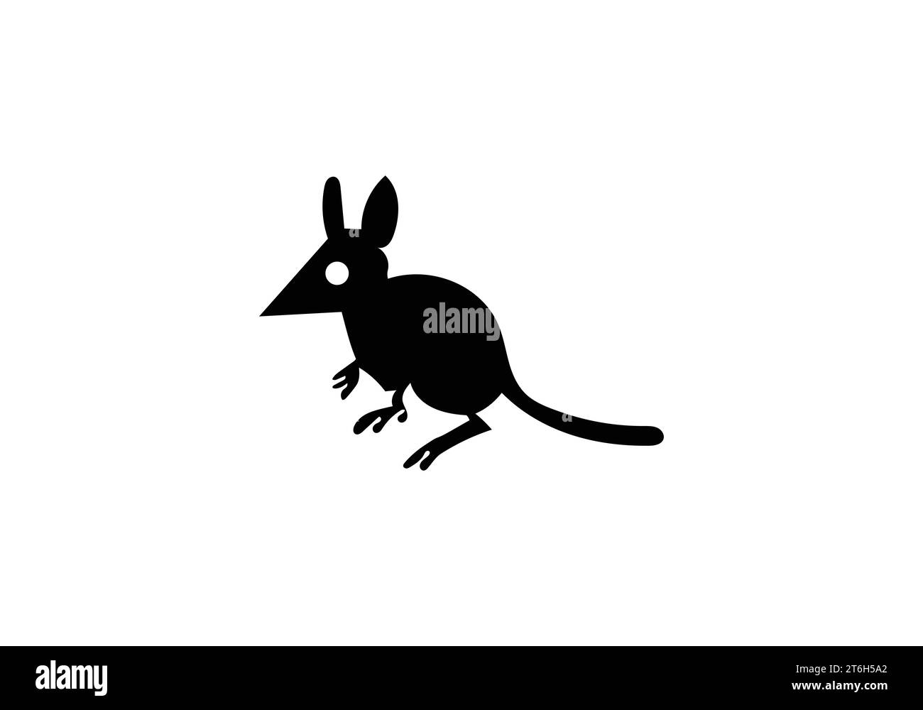Bilby icon minimal style illustration design Stock Vector Image & Art ...