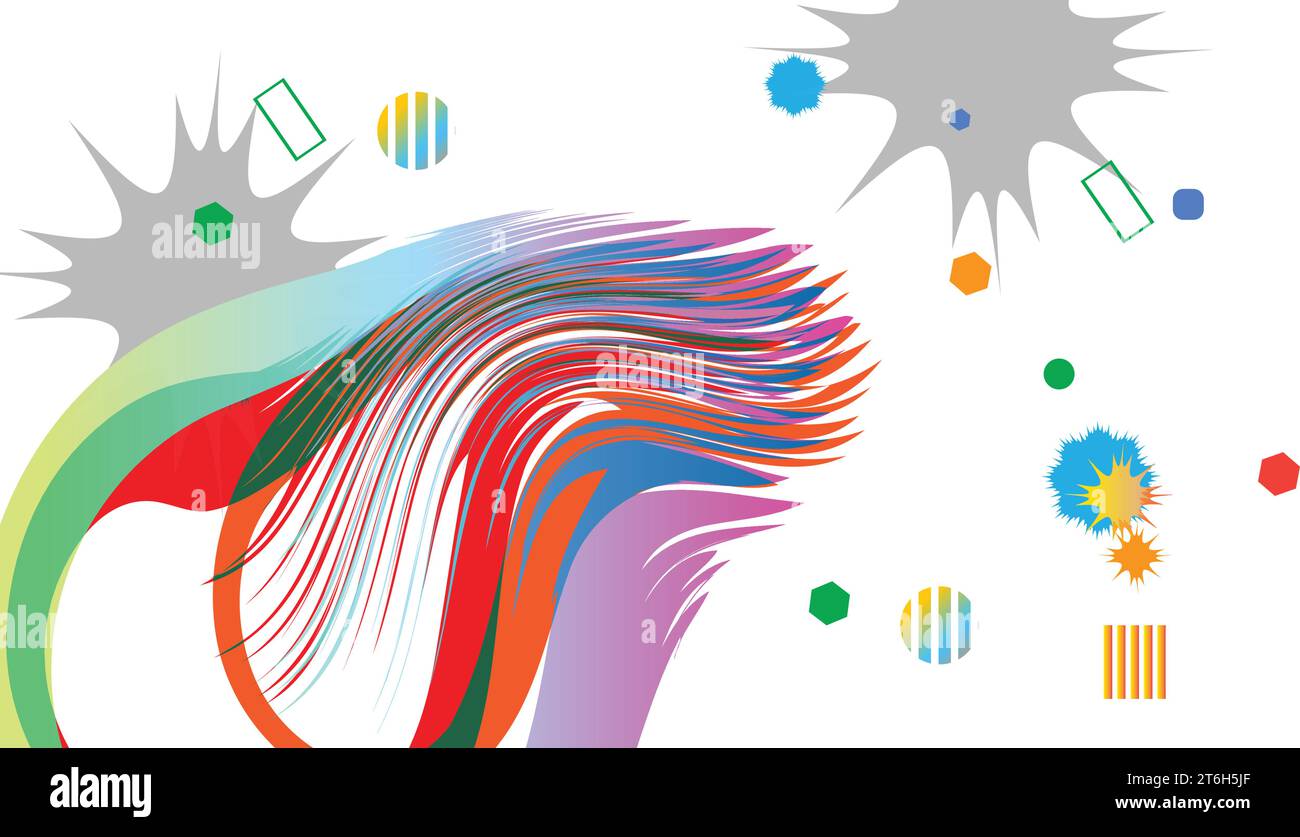 Abstract colorful background design for commercial use Stock Vector ...