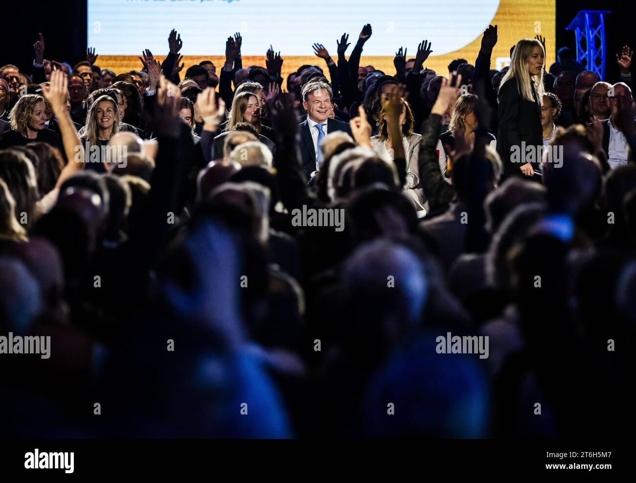 AMERSFOORT - NSC party leader Pieter Omtzigt during the first members ...