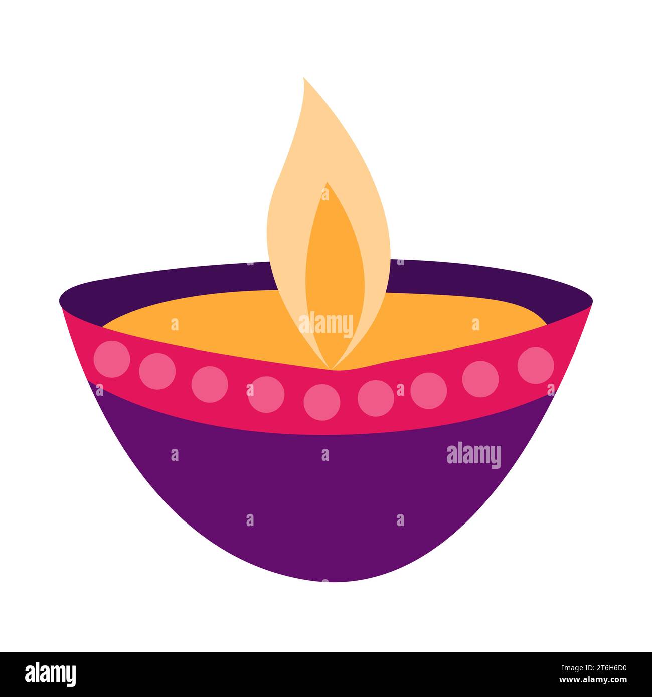 Diwali deepak lights Stock Vector Images - Alamy