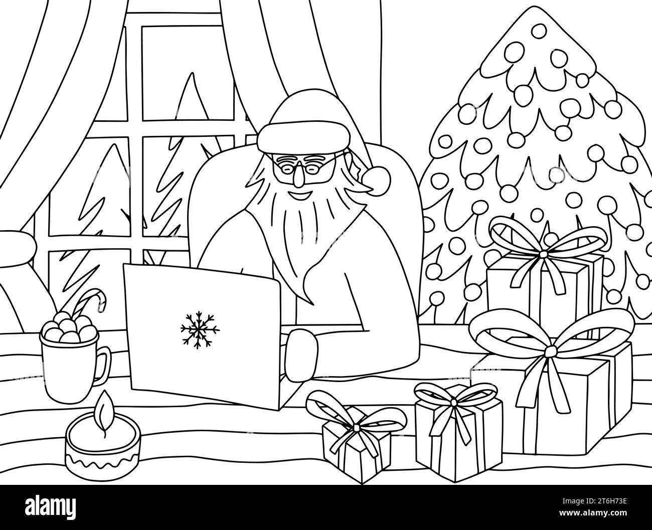 Gift notebook character cartoon Stock Vector Images - Alamy