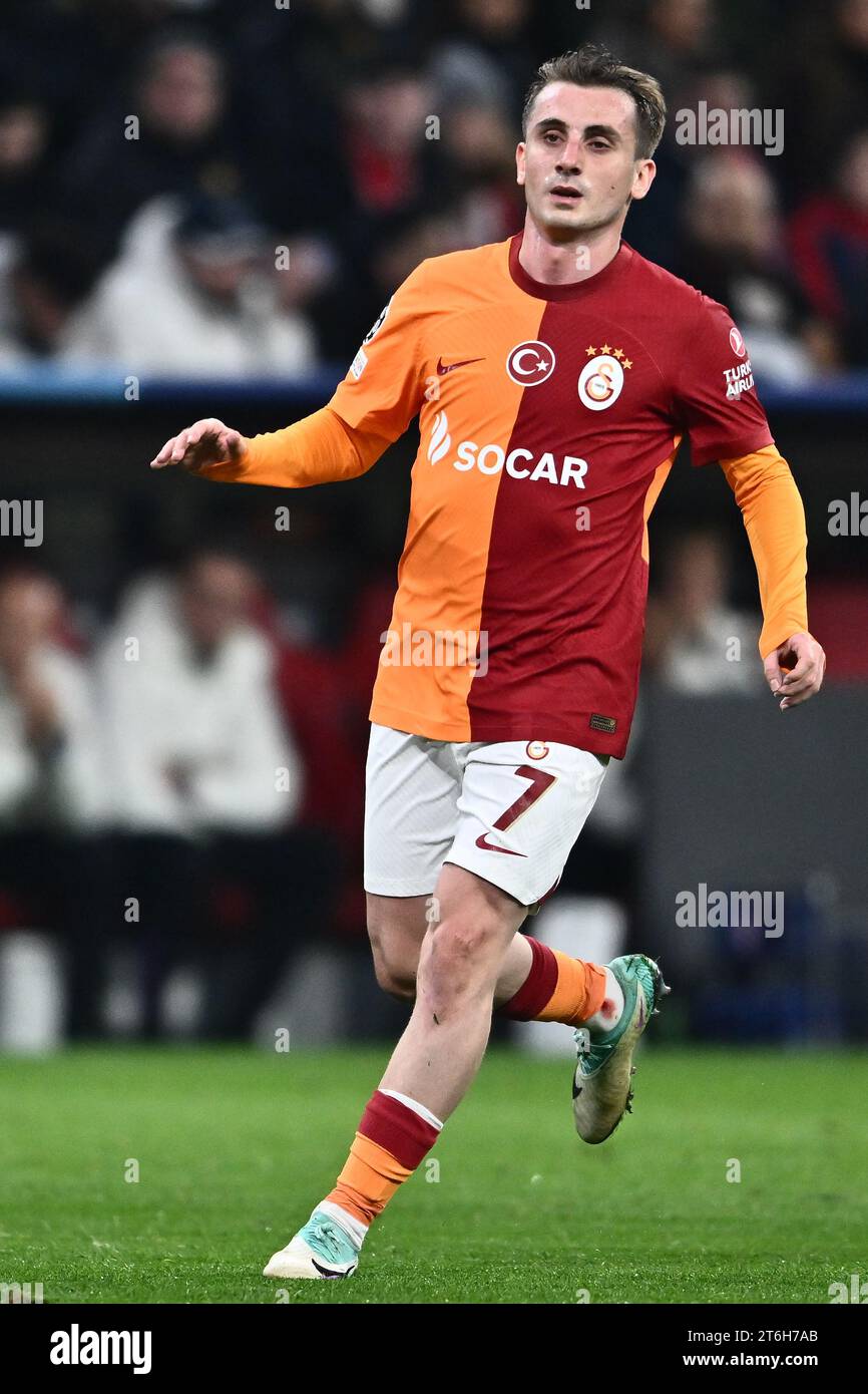 MUNICH, GERMANY - NOVEMBER 8: Kerem Akturkoglu of Galatasaray during ...
