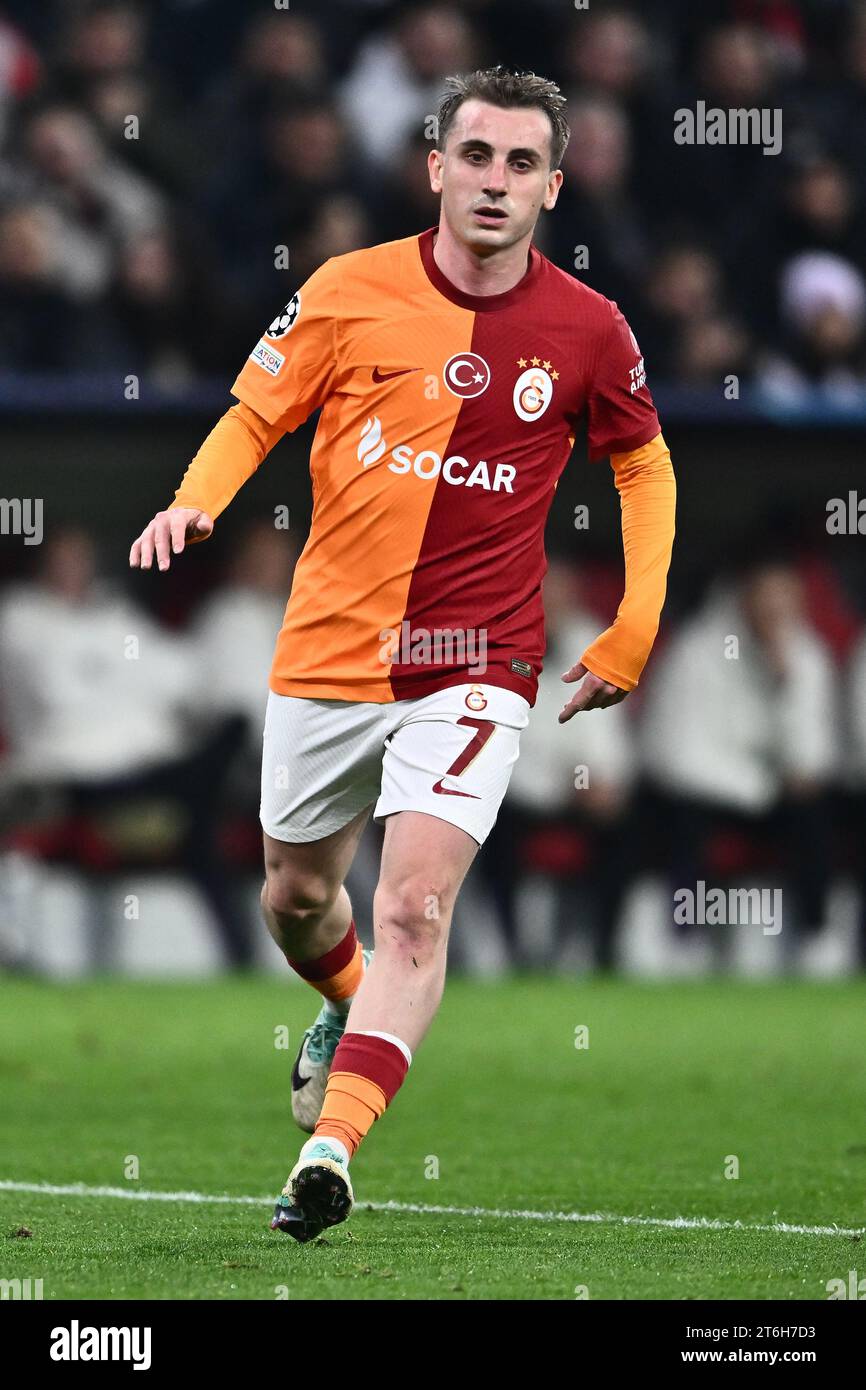 MUNICH, GERMANY - NOVEMBER 8: Kerem Akturkoglu of Galatasaray during ...