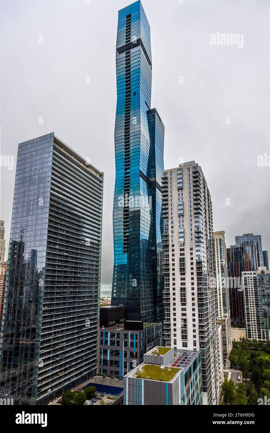 The St. Regis Chicago (formerly Vista Tower, Wanda Vista Tower ...