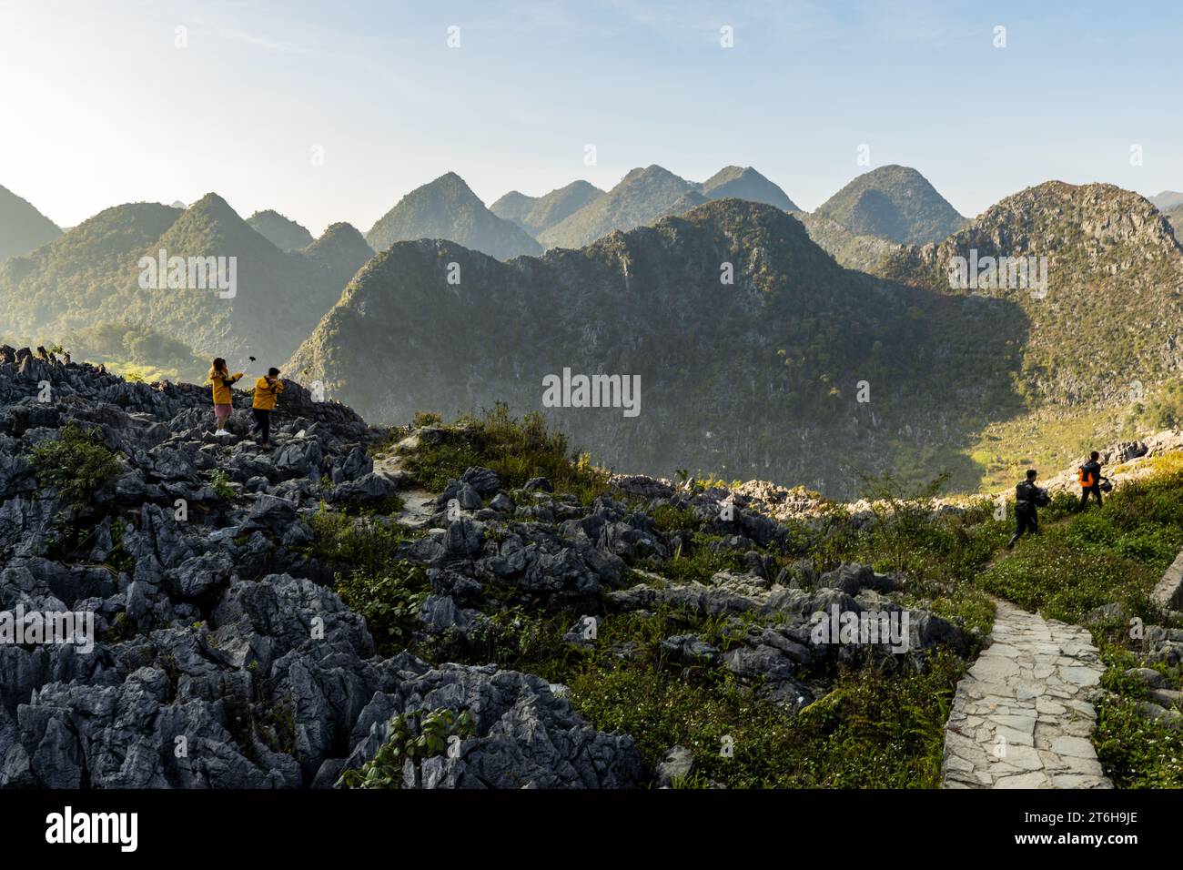 The Landscape of the Ha Giang Loop in Vietnam Stock Photo - Alamy