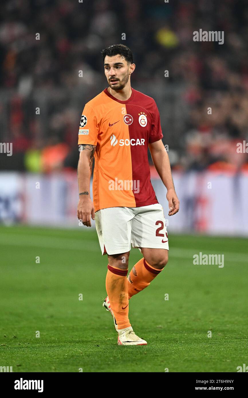 MUNICH, GERMANY - NOVEMBER 8: Kaan Ayhan of Galatasaray during the UEFA ...