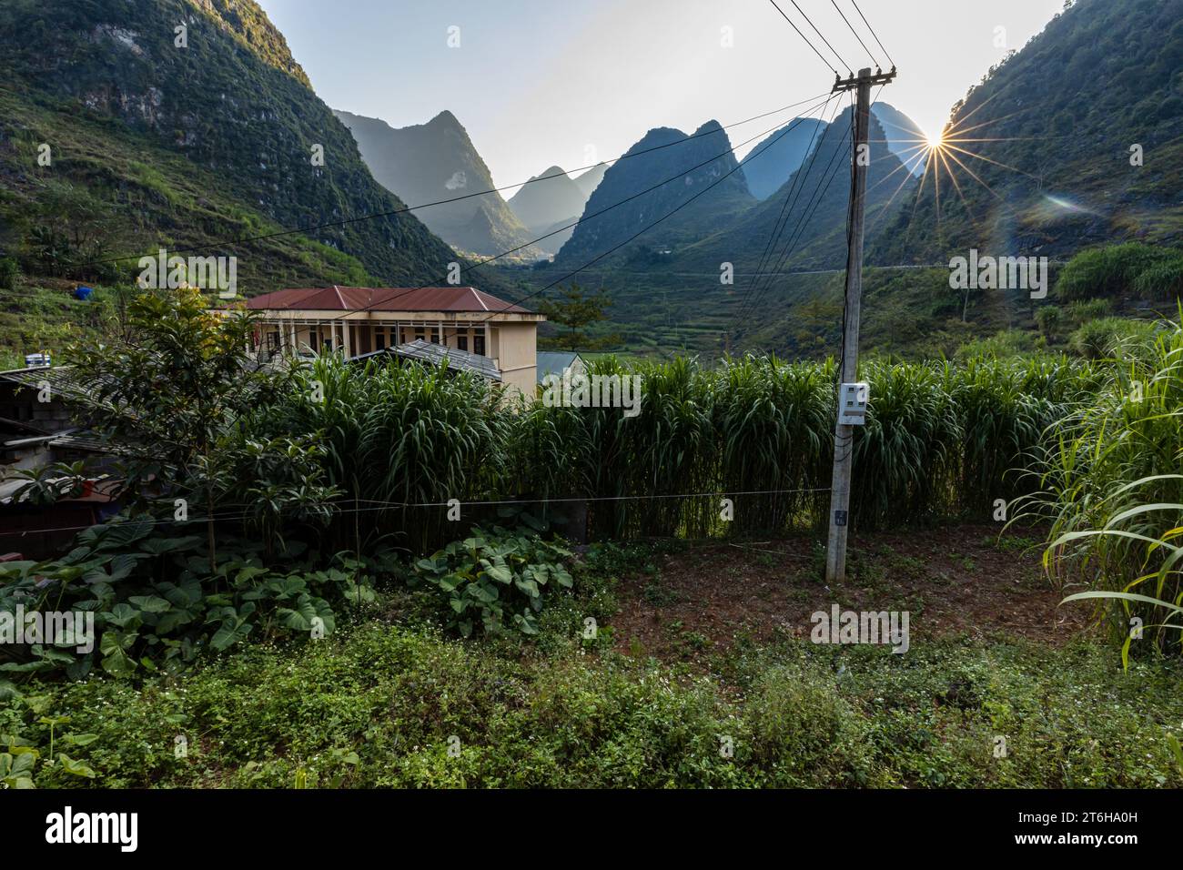 The Landscape of the Ha Giang Loop in Vietnam Stock Photo - Alamy