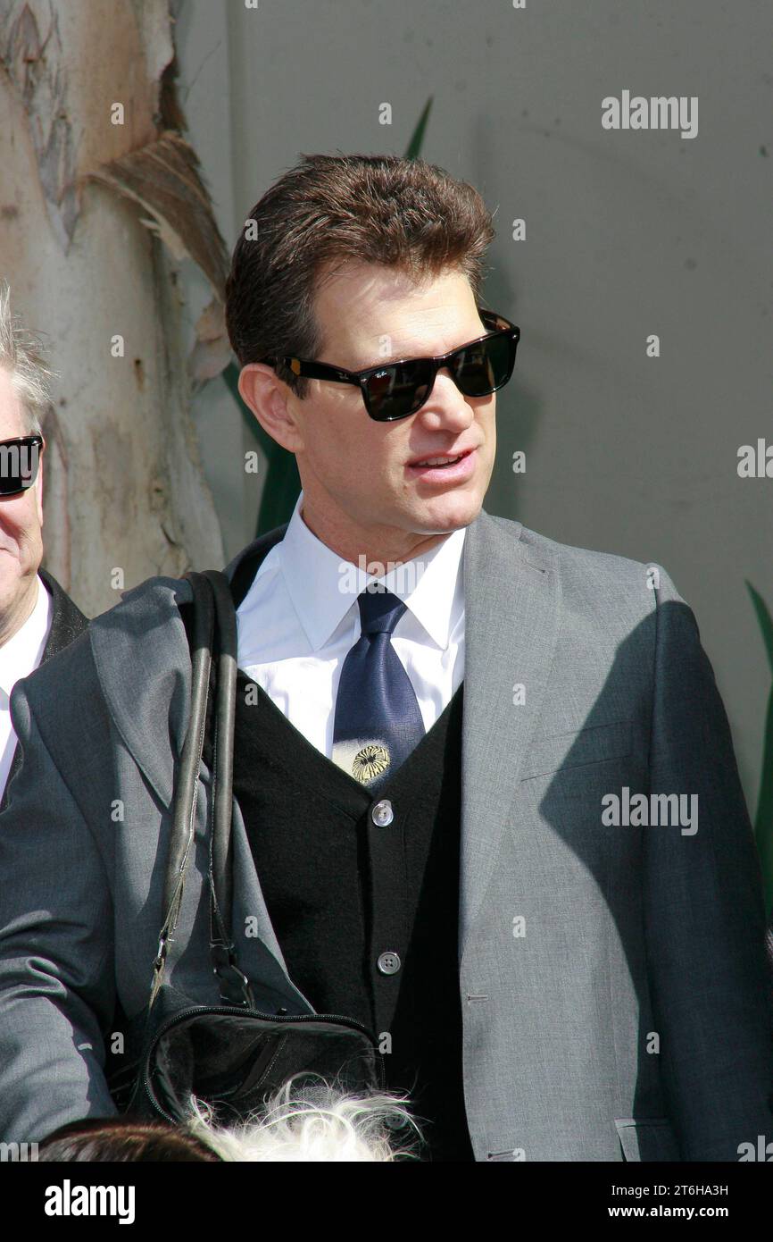 Chris Isaak at the Hollywood Chamber of Commerce ceremony to honor Rock ...