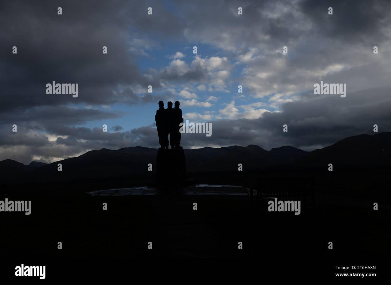 Commando Memorial, Lochabar, Spean Bridge, Scotland Stock Photo - Alamy