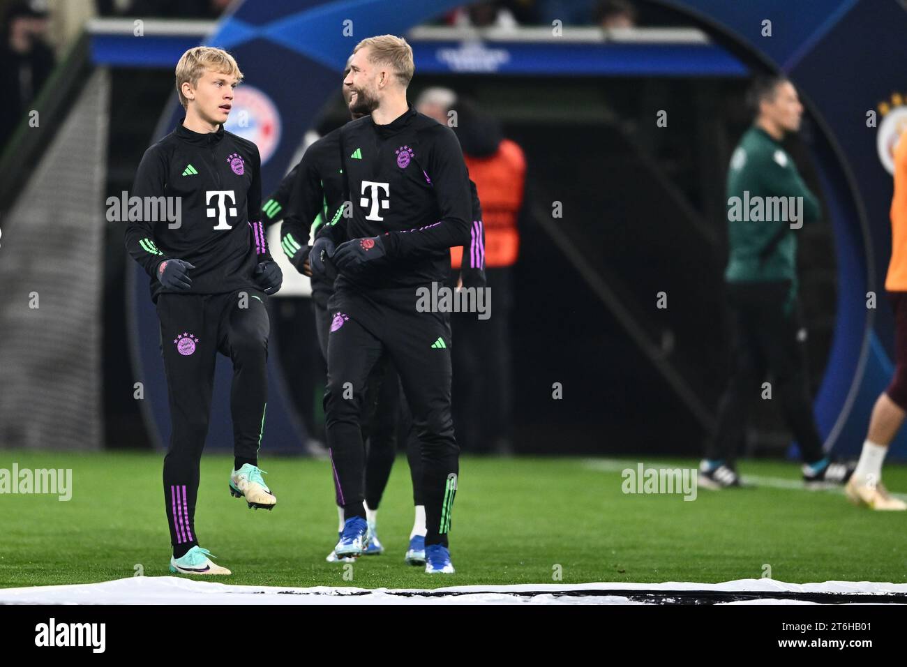 Konrad laimer fc bayern munich head hi-res stock photography and images ...