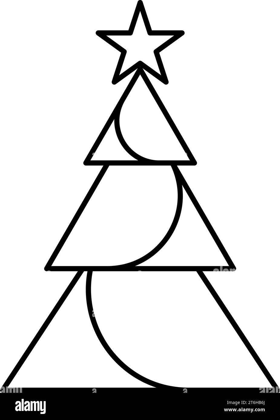 Christams Tree Clip Art Black And White Christmas Tree Black And White