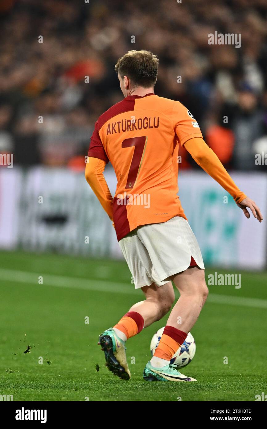 MUNICH, GERMANY - NOVEMBER 8: Kerem Akturkoglu of Galatasaray during ...