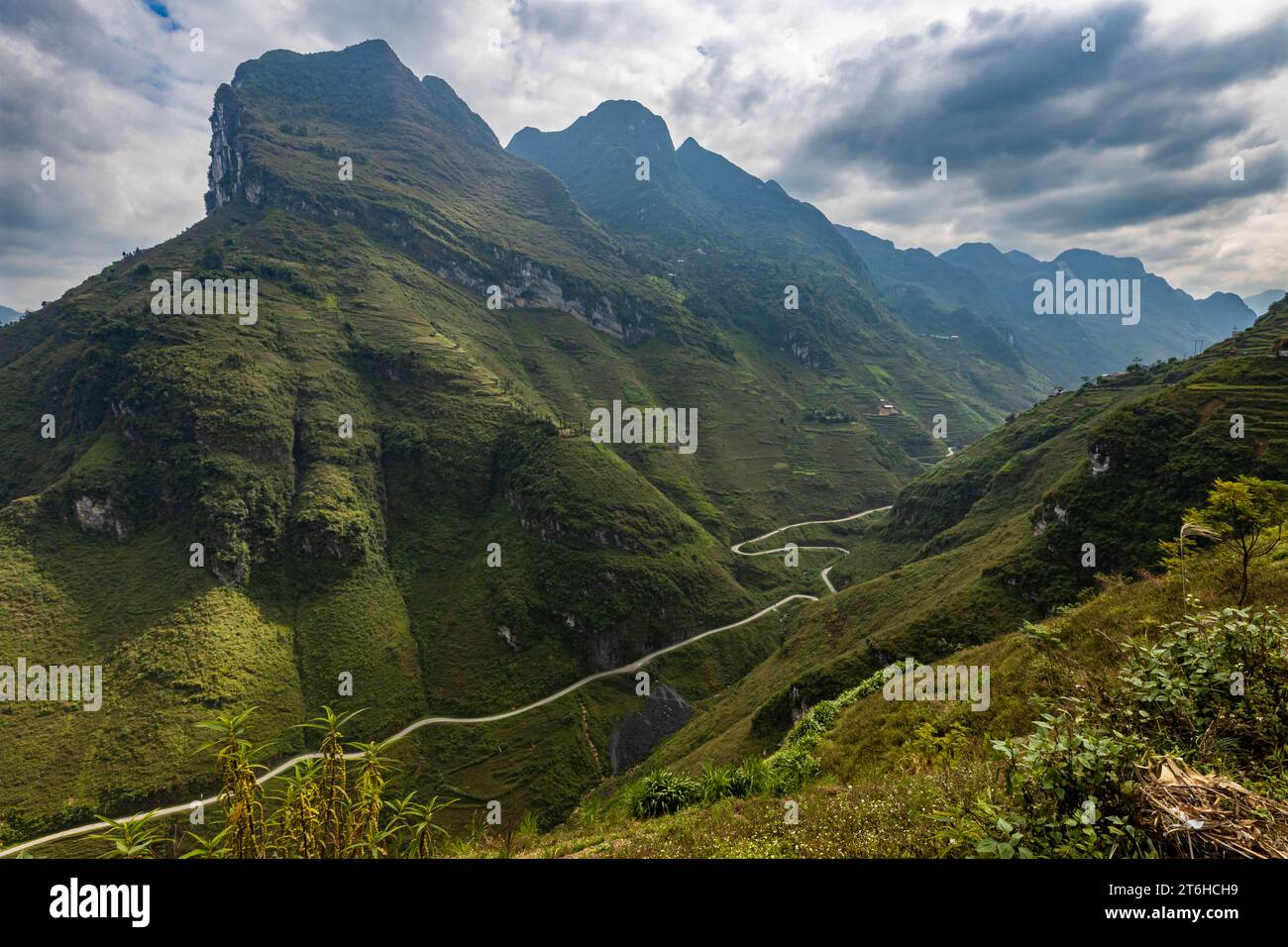 The Ma Pi Leng River in Vietnam Stock Photo - Alamy