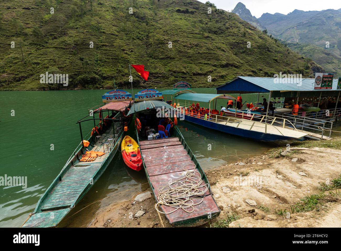The Ma Pi Leng River in Vietnam Stock Photo - Alamy
