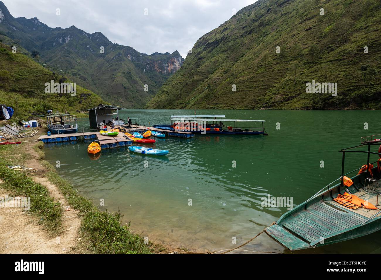 The Ma Pi Leng River in Vietnam Stock Photo - Alamy