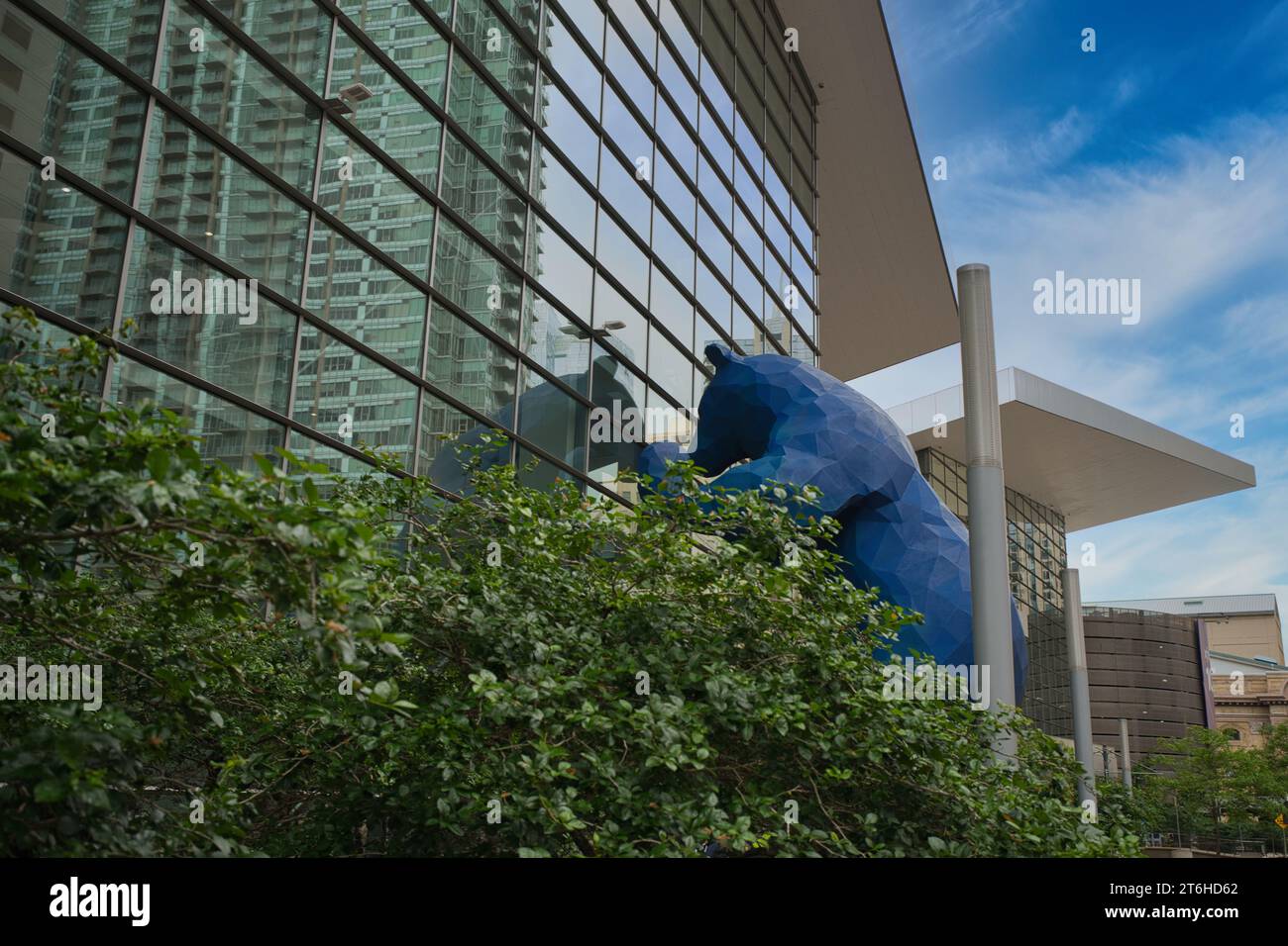 DENVER, CO -16 June, 2023- View of the Colorado Convention Center ...