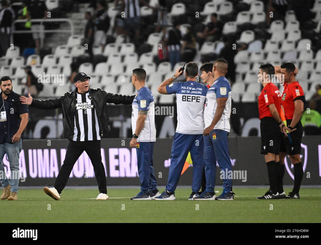 Rio de Janeiro-Brazil, November 1, 2023, John Textor, owner of SAF do ...
