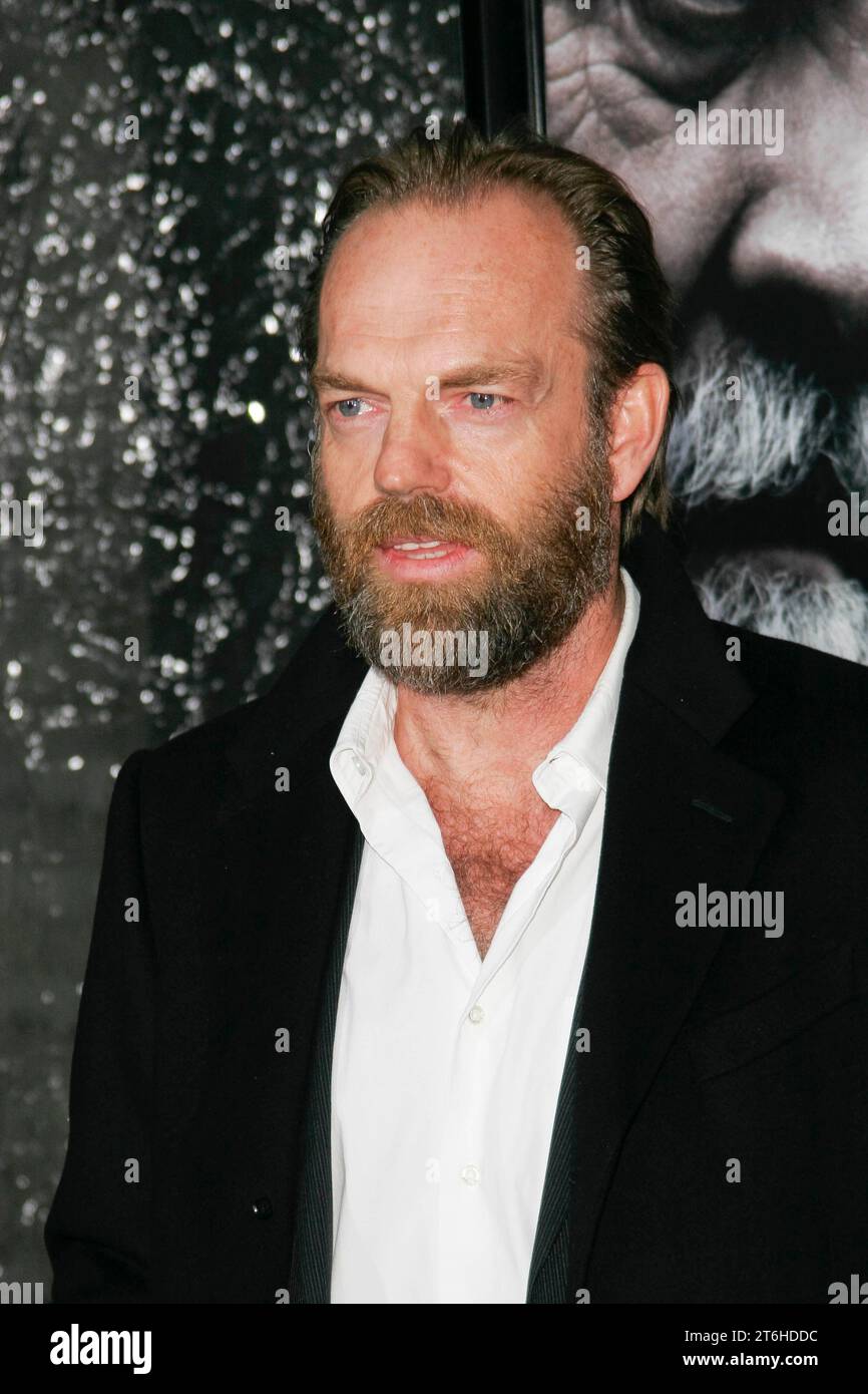 Hugo Weaving at the Premiere of Universal Pictures' "The Wolfman ...