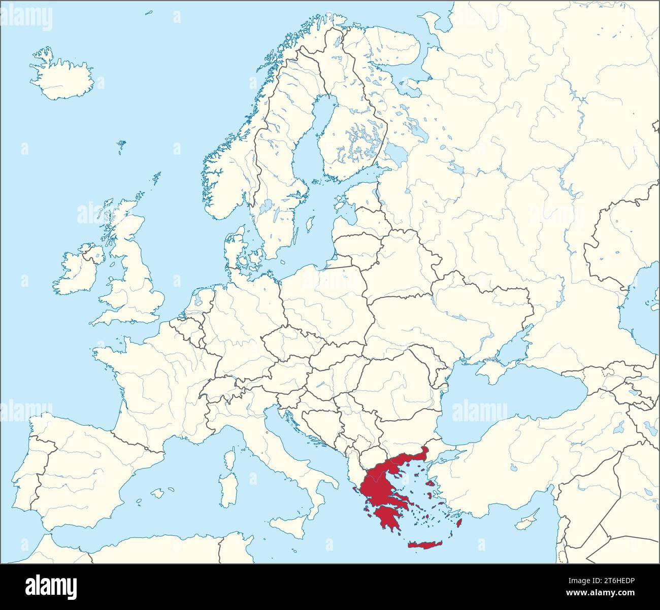 Travel map greece Stock Vector Images - Alamy