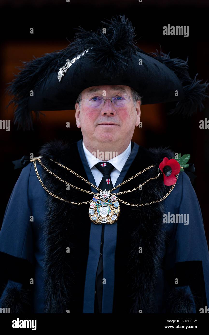 Michael Mainelli after being sworn in as the 695th Lord Mayor of the ...