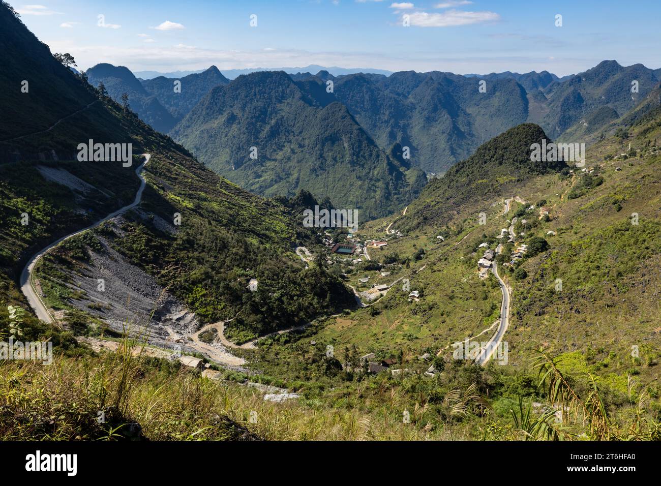 The Landscape of the Ha Giang Loop in Vietnam Stock Photo - Alamy