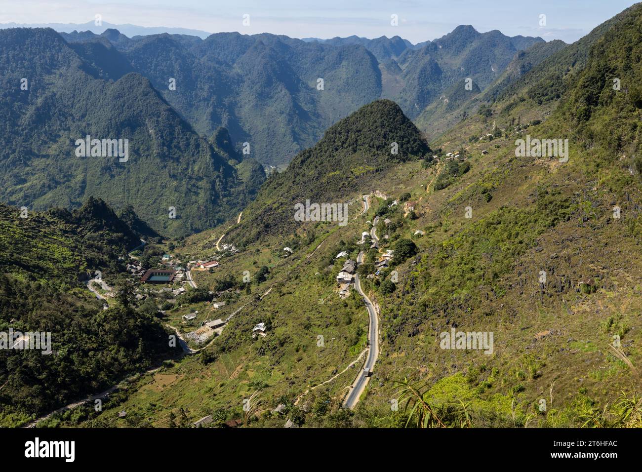 The Landscape of the Ha Giang Loop in Vietnam Stock Photo - Alamy