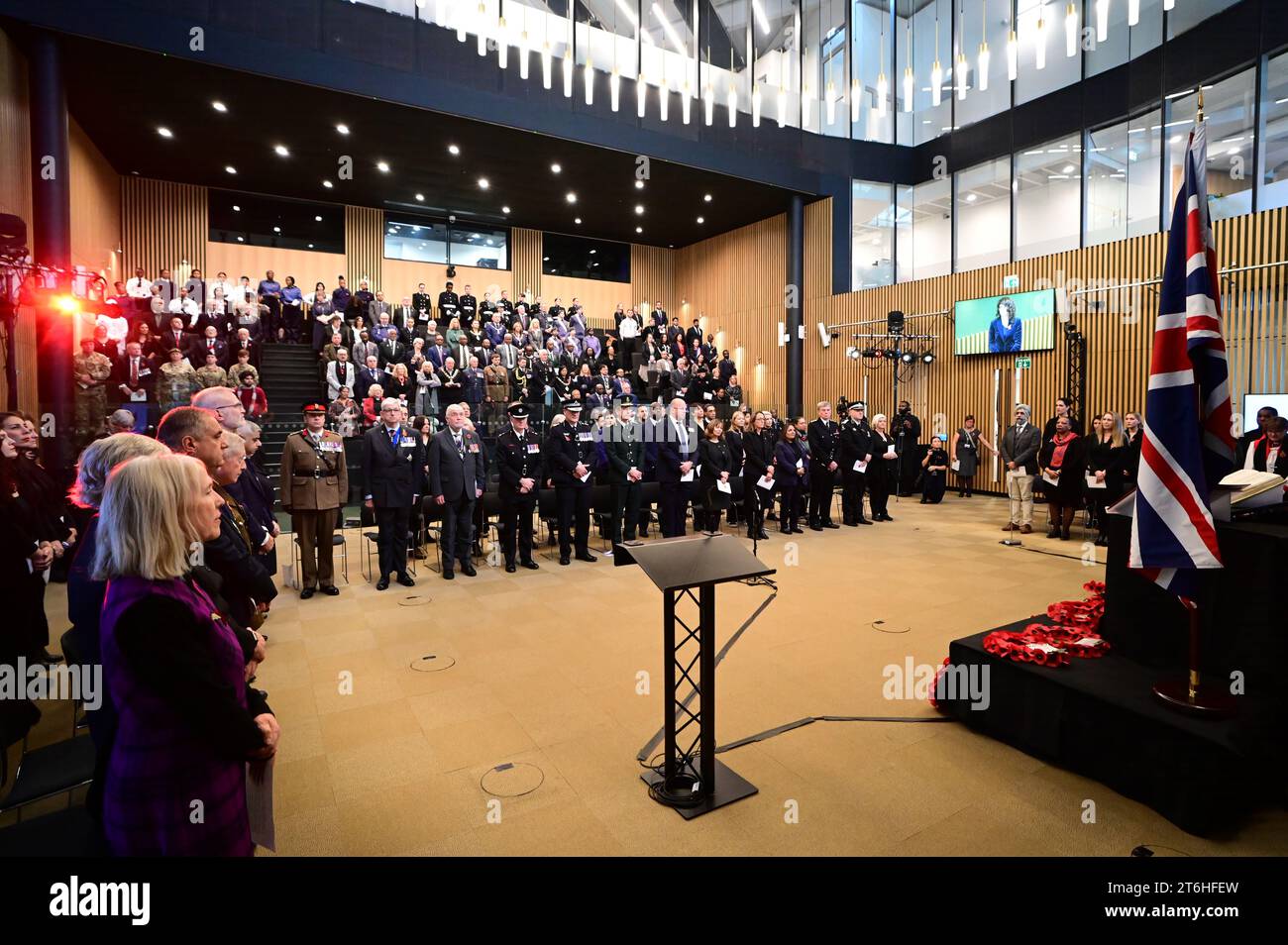 City Hall, Kamal Chunchie Way, London, UK. 10th Nov, 2023. The annual ...