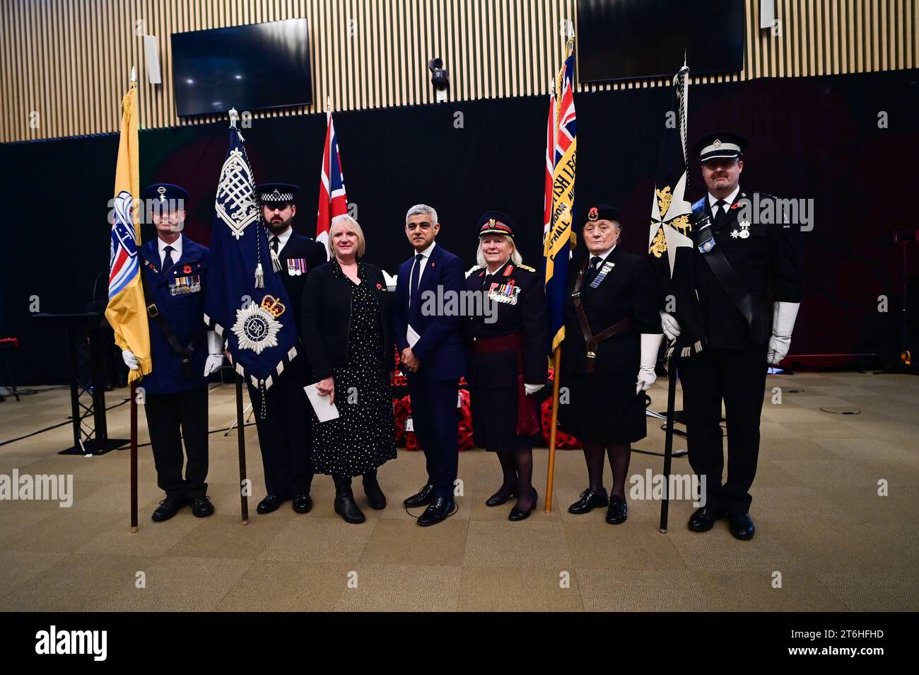 City Hall, Kamal Chunchie Way, London, UK. 10th Nov, 2023. The annual ...