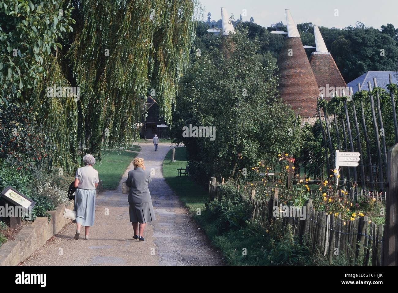 Kentish Gardens at Kent Life. Sandling, Maidstone. Kent, England, UK ...
